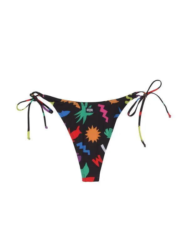 Moschino All Over Print Bikini Briefs