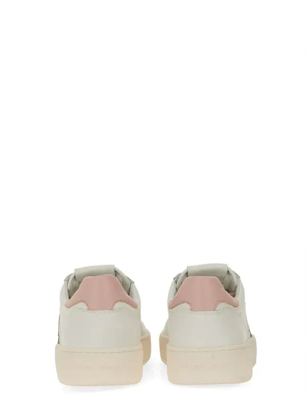 STUART WEITZMAN Leather Logo Sneakers