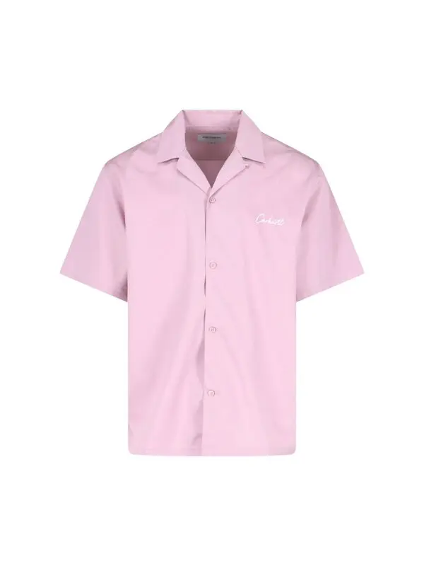 Carhartt Work In Progress S/s Delray' Shirt - Pink