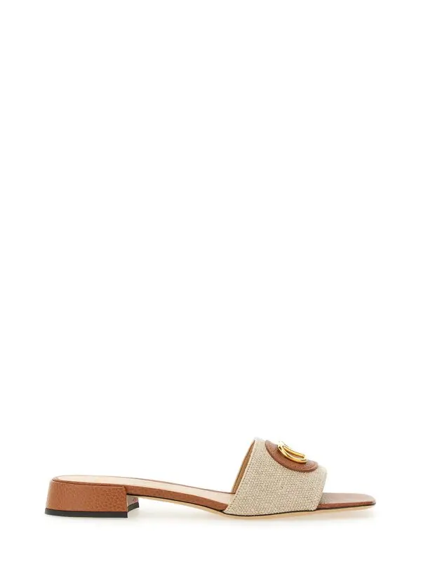 Valentino Garavani Vlogo Signature Slide Sandals