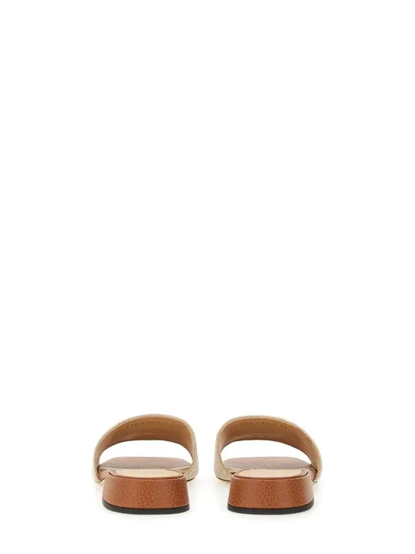 Valentino Garavani Vlogo Signature Slide Sandals