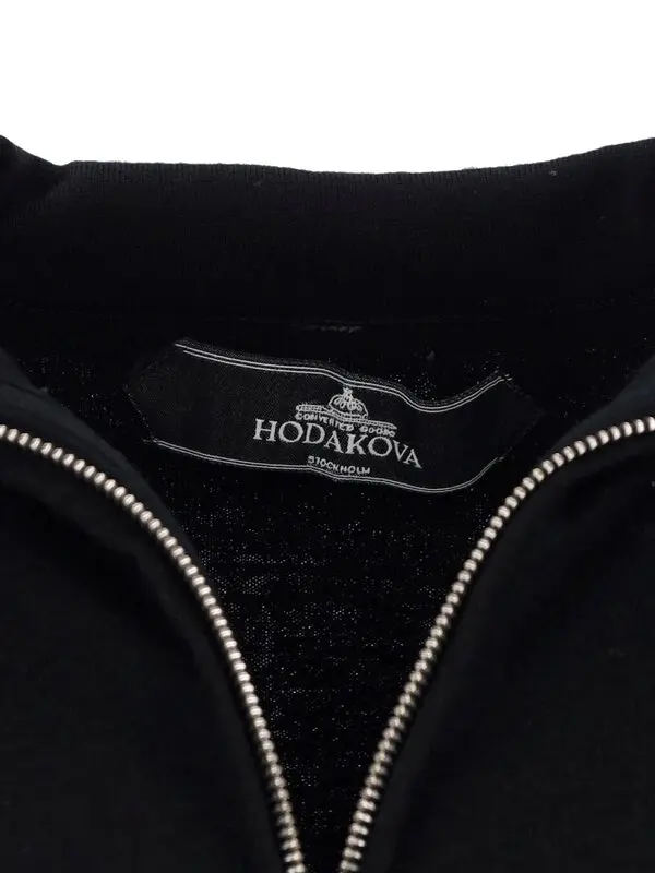 HODAKOVA High Neck Zip Sweater
