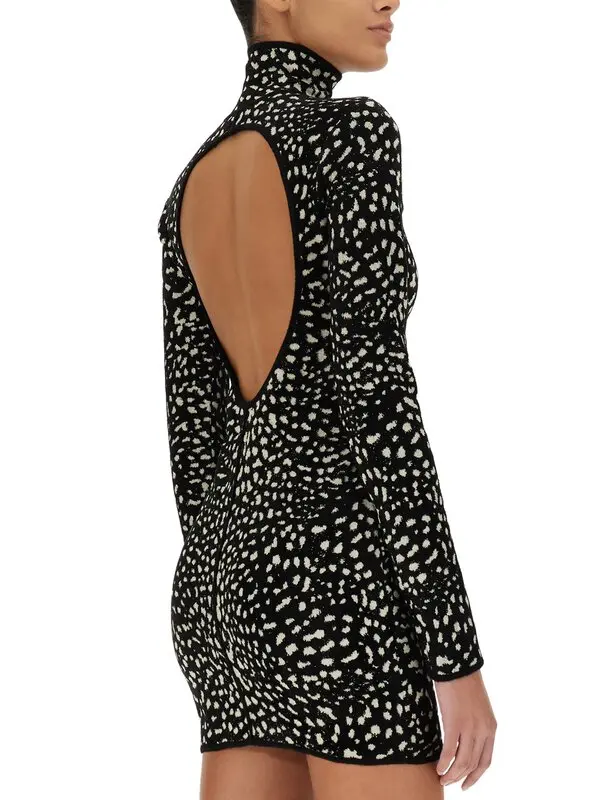 Roberto Cavalli Cheetah Print Mini Dress - Multicolour
