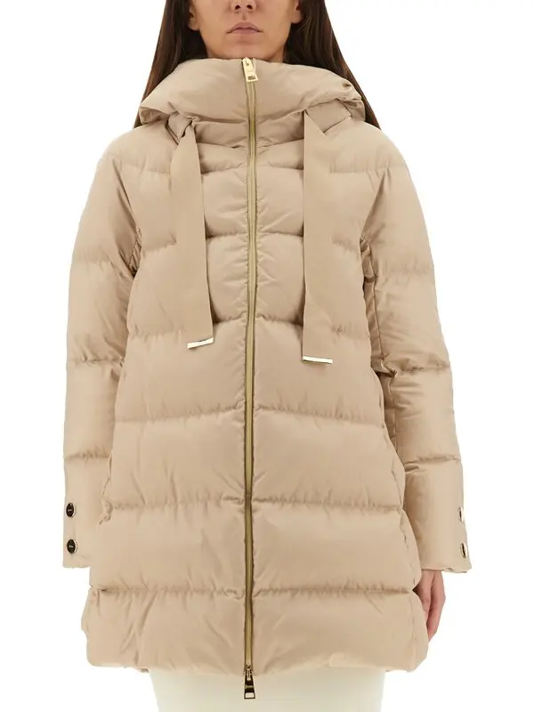 Herno A-shape Coat - Beige