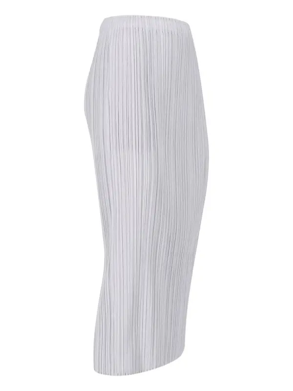 Issey Miyake Pleats Please Midi Skirt - Gray