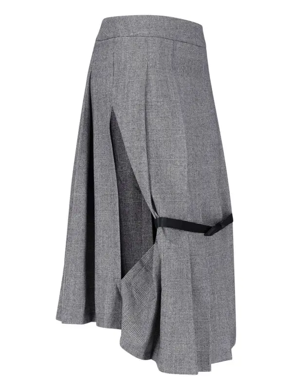 MAISON MARGIELA Issey Miyake Pleats Please Midi Skirt - Gray