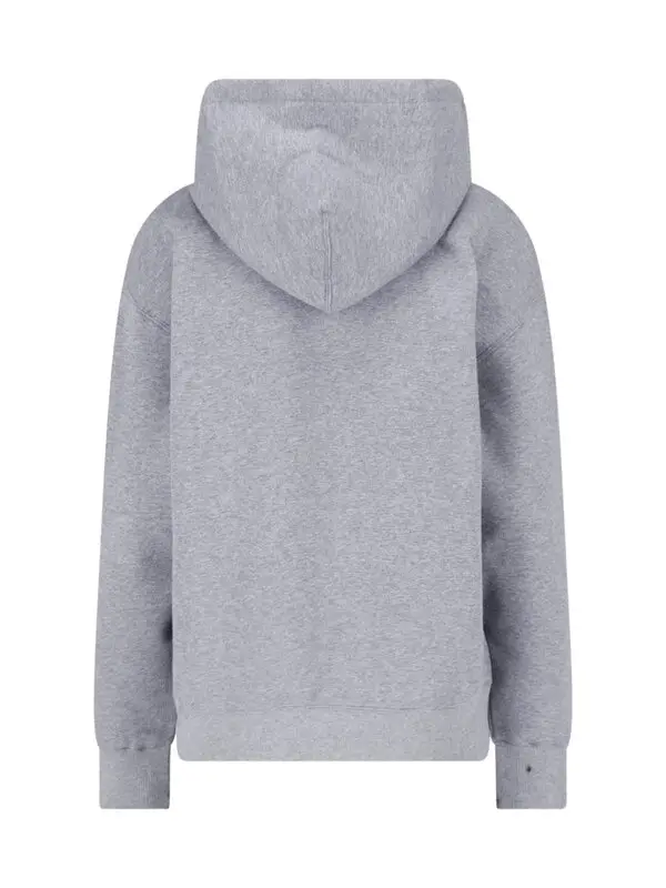 ENTIRE STUDIOS Hoodie With Logo - Gray