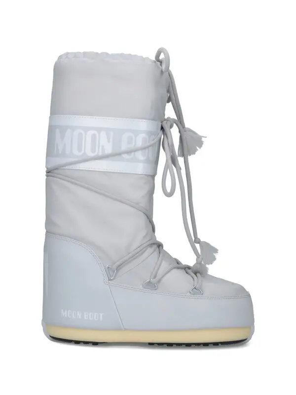 Moon Boot Icon Padded Boots - Gray