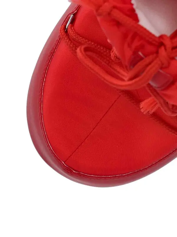 Moon Boot Icon Padded Boots - Red