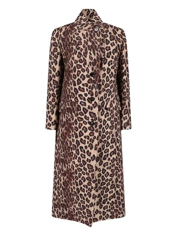 Max Mara Virgin Wool Coat - Multi