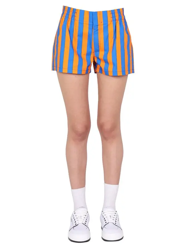 Sunnei Striped Pattern Shorts