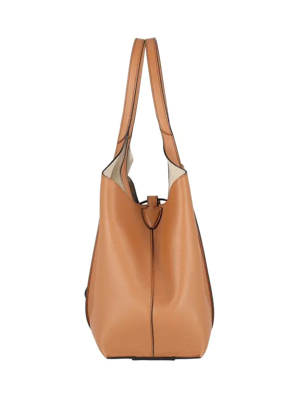 TOD'S T Timeless Tote Bag - Brown