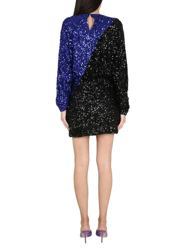 ROTATE BY BIRGER CHRISTENSEN Sequined Mini Dress - Multicolour
