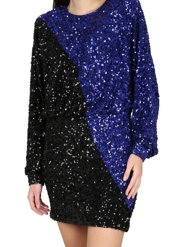 ROTATE BY BIRGER CHRISTENSEN Sequined Mini Dress - Multicolour