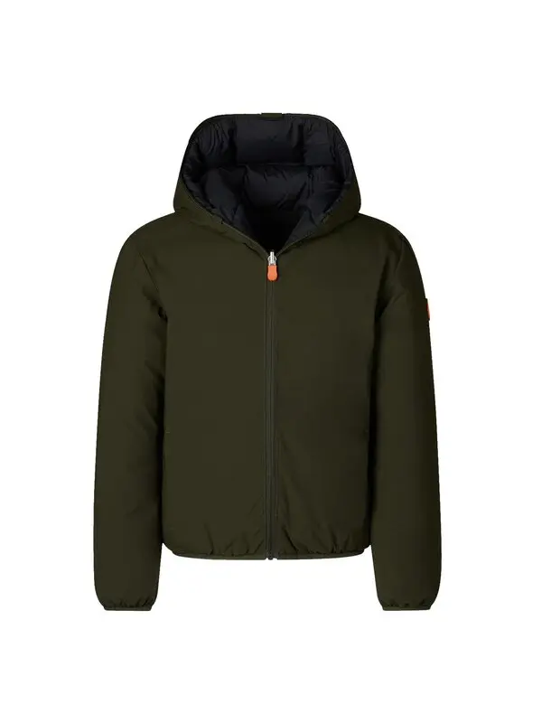 SAVE THE DUCK Hooded Jacket - Green