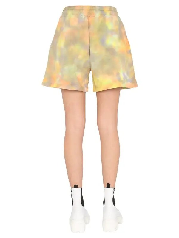 MSGM Cotton Shorts - Multicolour