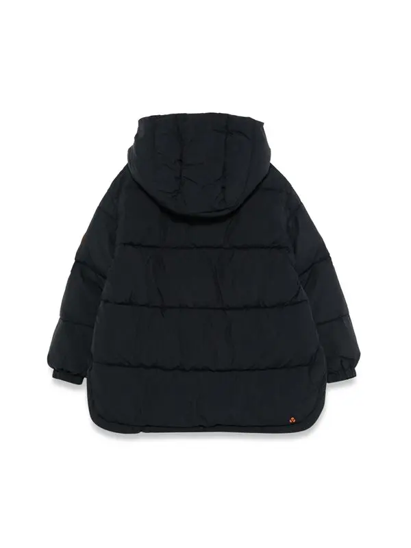 SAVE THE DUCK Hooded Padded Coat - Black
