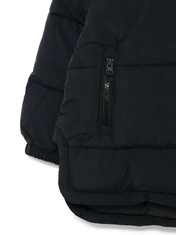 SAVE THE DUCK Hooded Padded Coat - Black
