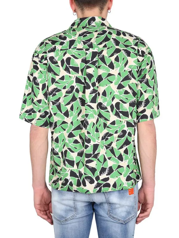 Dsquared2 Bowling Collar Shirt - Multicolour