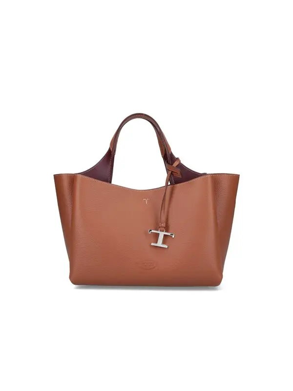 TOD'S Leather Mini Bag - Brown
