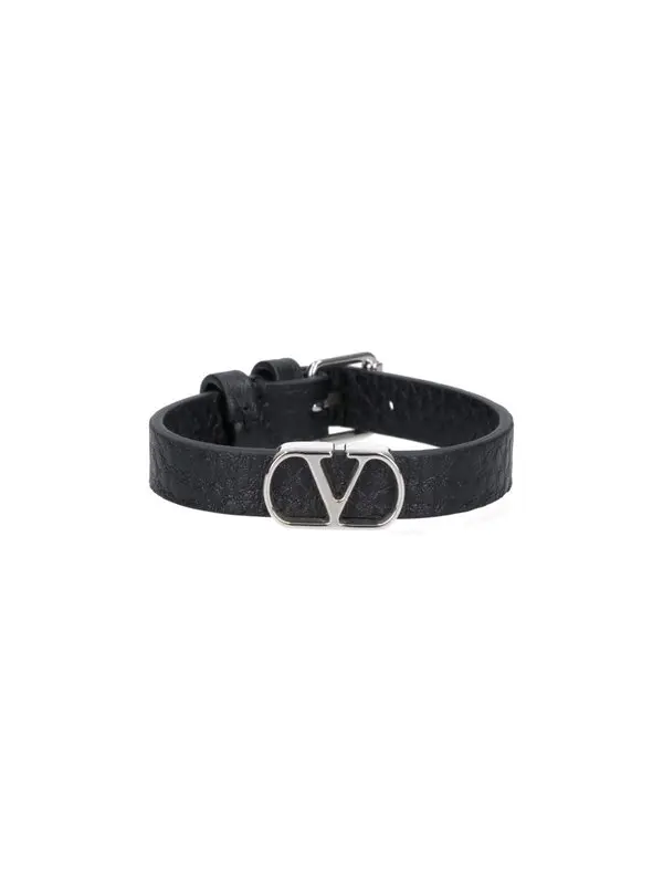 Valentino Garavani Vlogo Bracelet - Black