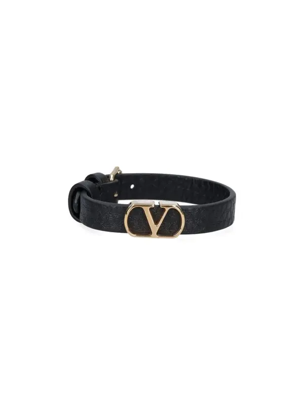 Valentino Garavani Vlogo Bracelet - Black
