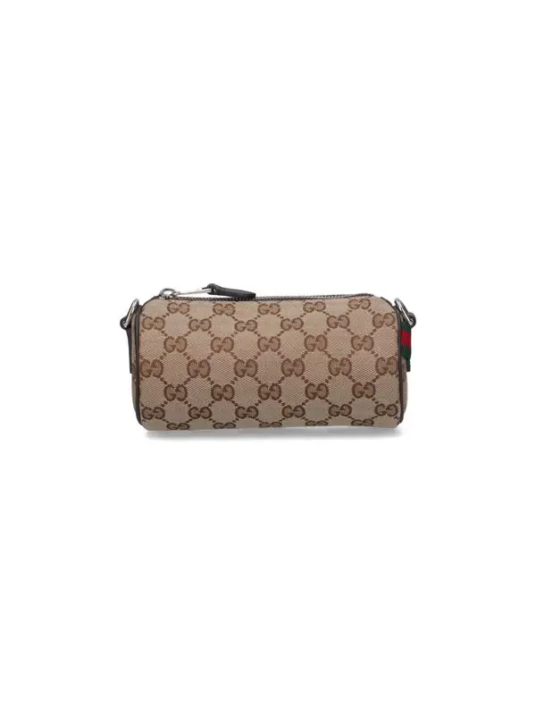 Gucci Logo Mini Bag - Beige