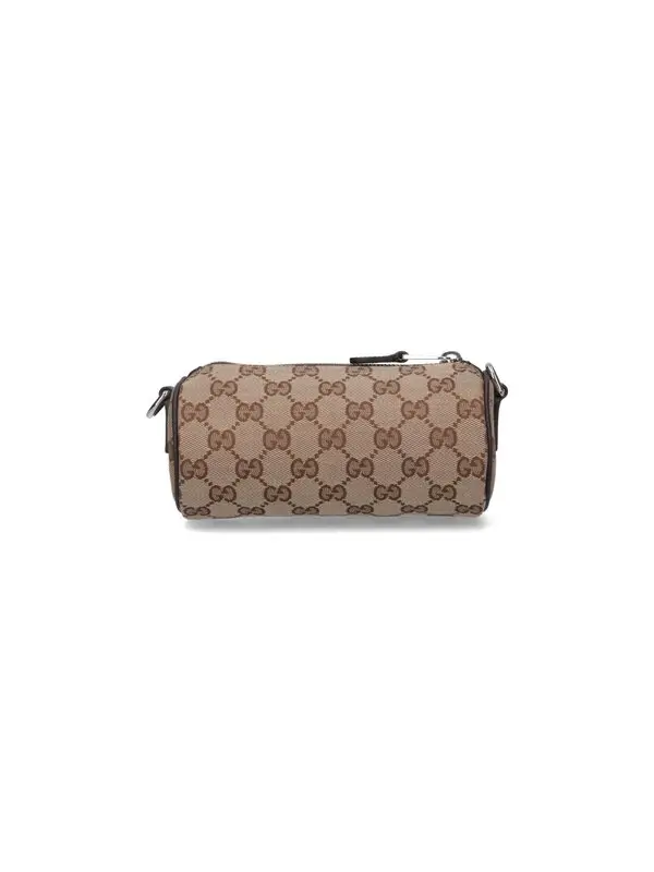 Gucci Logo Mini Bag - Beige