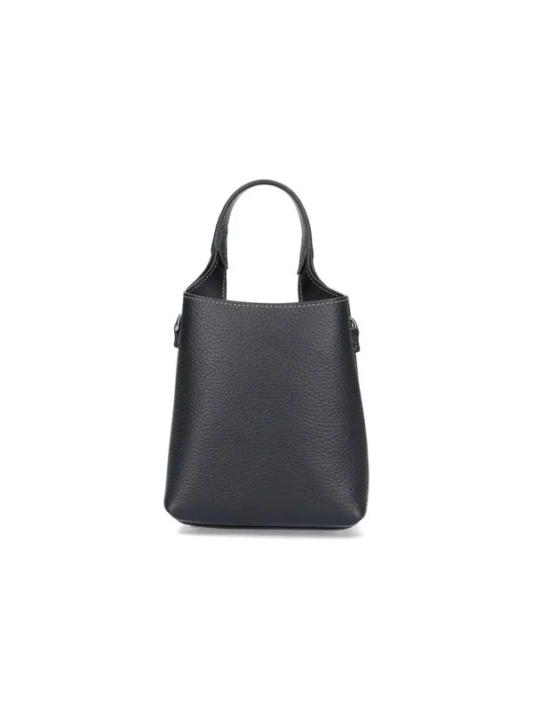 TOD'S Micro Logo Bag - Black
