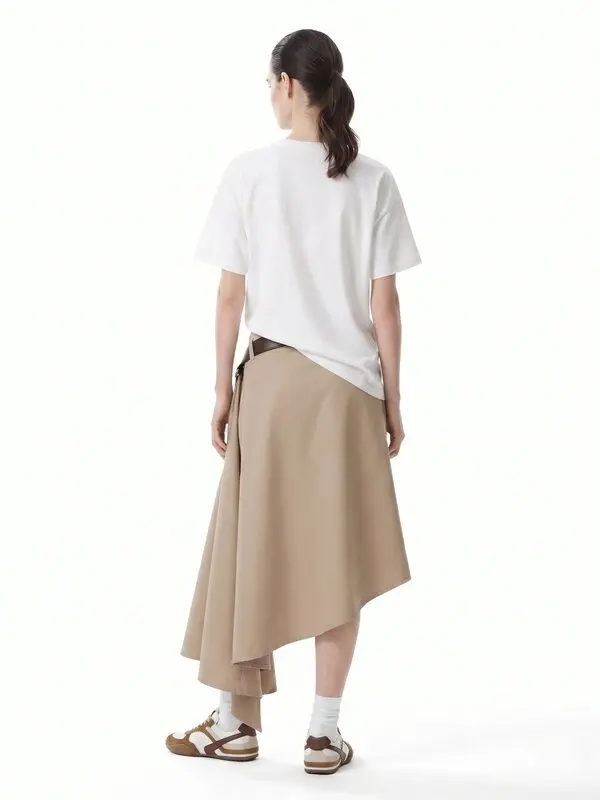 Loewe Asymmetrical T-shirt - White