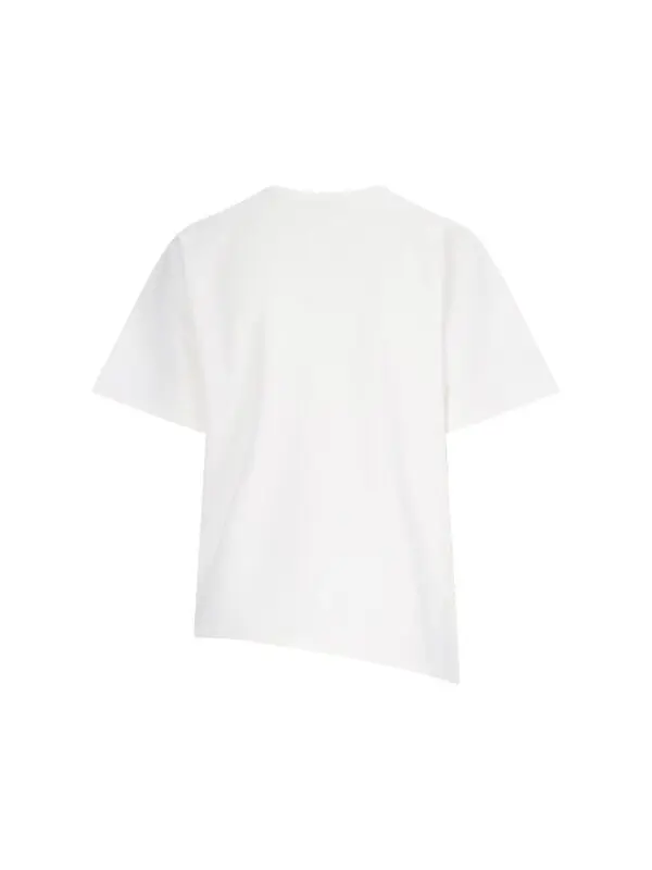 Loewe Asymmetrical T-shirt - White