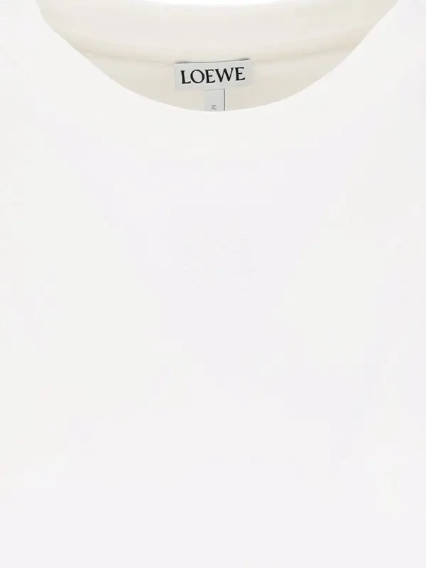 Loewe Asymmetrical T-shirt - White