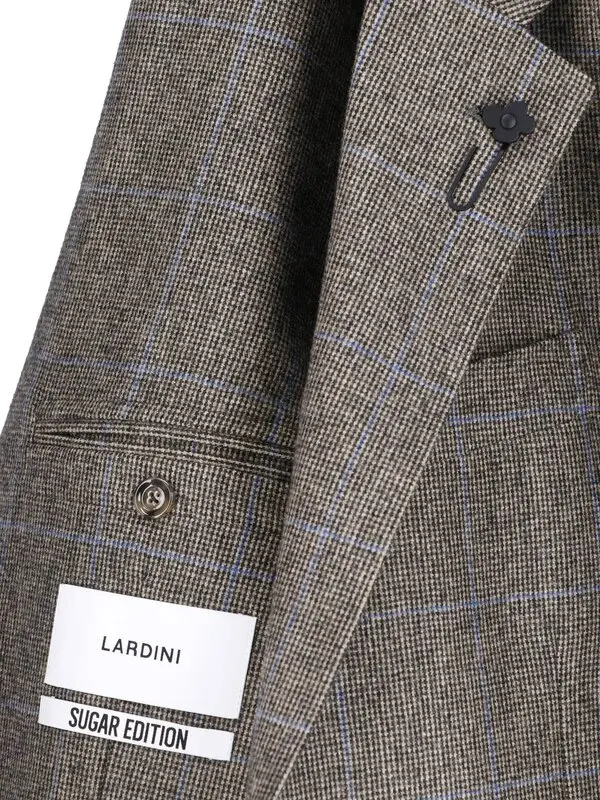 LARDINI Single-breasted Wool Blazer