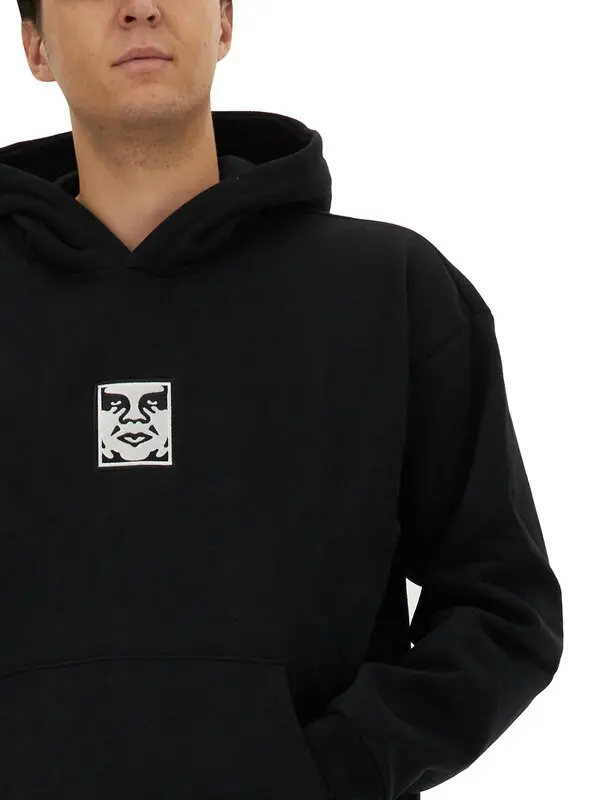 Obey Icon Hoodie - Black