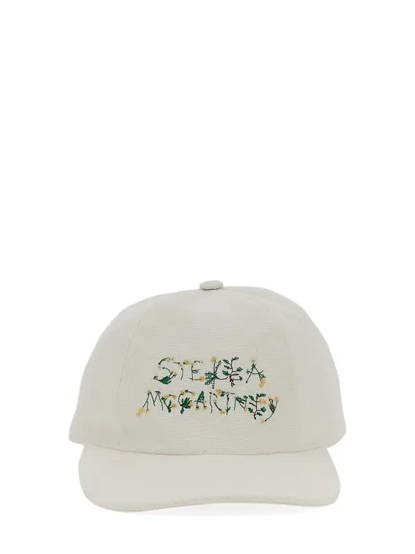 Stella McCartney Baseball Cap - White