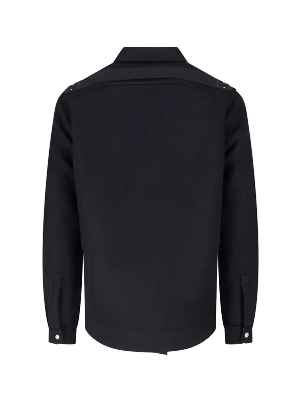 Rick Owens Wool Shirt Jacket