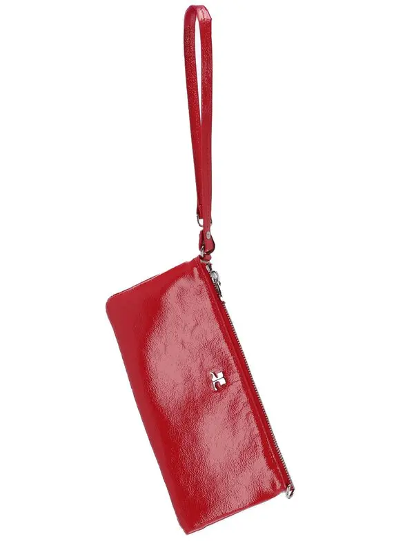 COURREGES Logo Pouch - Red