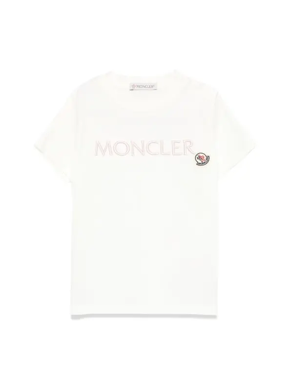 Moncler T-shirt With Logo - White