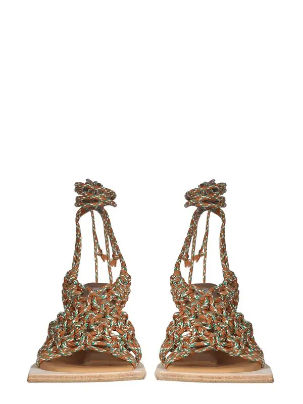 MIISTA Sundray Monte Carlo High Heel Sandal - Brown
