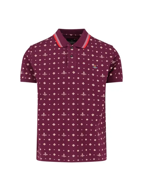VIVIENNE WESTWOOD Classic Polo Shirt - Red