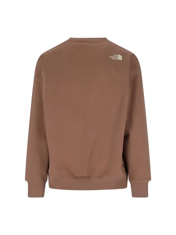 The North Face Drew Peak Crew Neck Sweatshirt - Brown