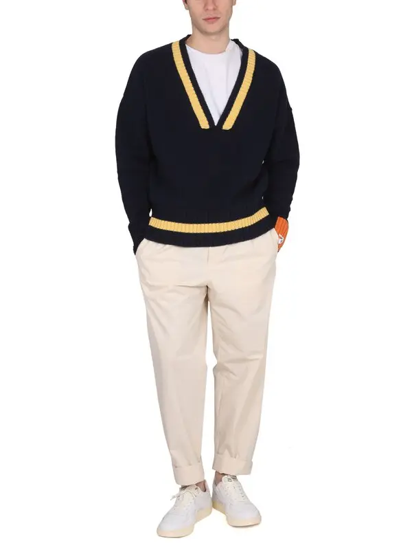 RIGHT FOR V-neck Jersey - Multicolour