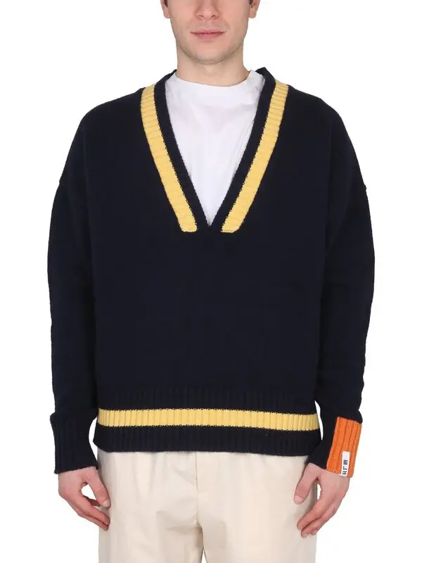 RIGHT FOR V-neck Jersey - Multicolour