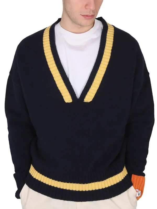 RIGHT FOR V-neck Jersey - Multicolour