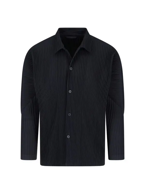 GOLDEN GOOSE Issey Miyake Sequin Floral Print Shirt - Black