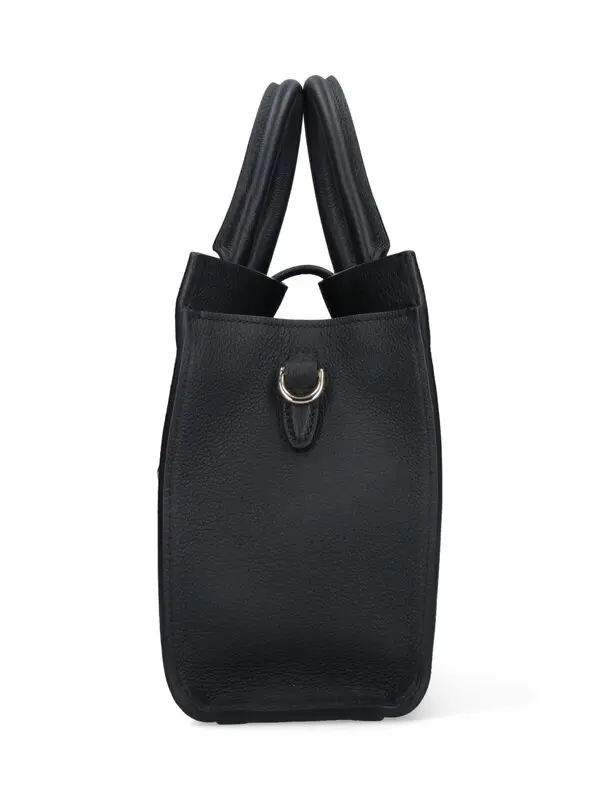 TOD'S Medium Gg Monogram Tote Bag - Black