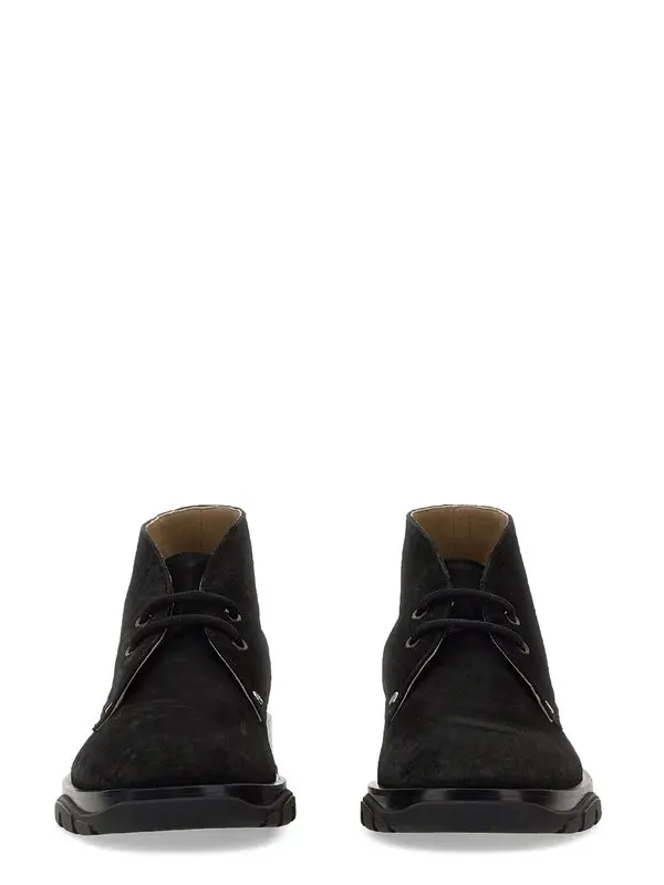 Alexander McQueen Suede Boots - Black