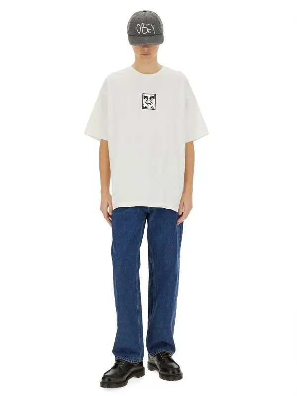 Obey Hardwork Straight Jeans - Blue