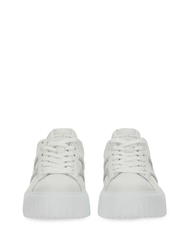 Hogan H-stripe Sneaker - White
