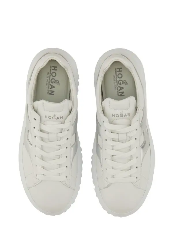 Hogan H-stripe Sneaker - White